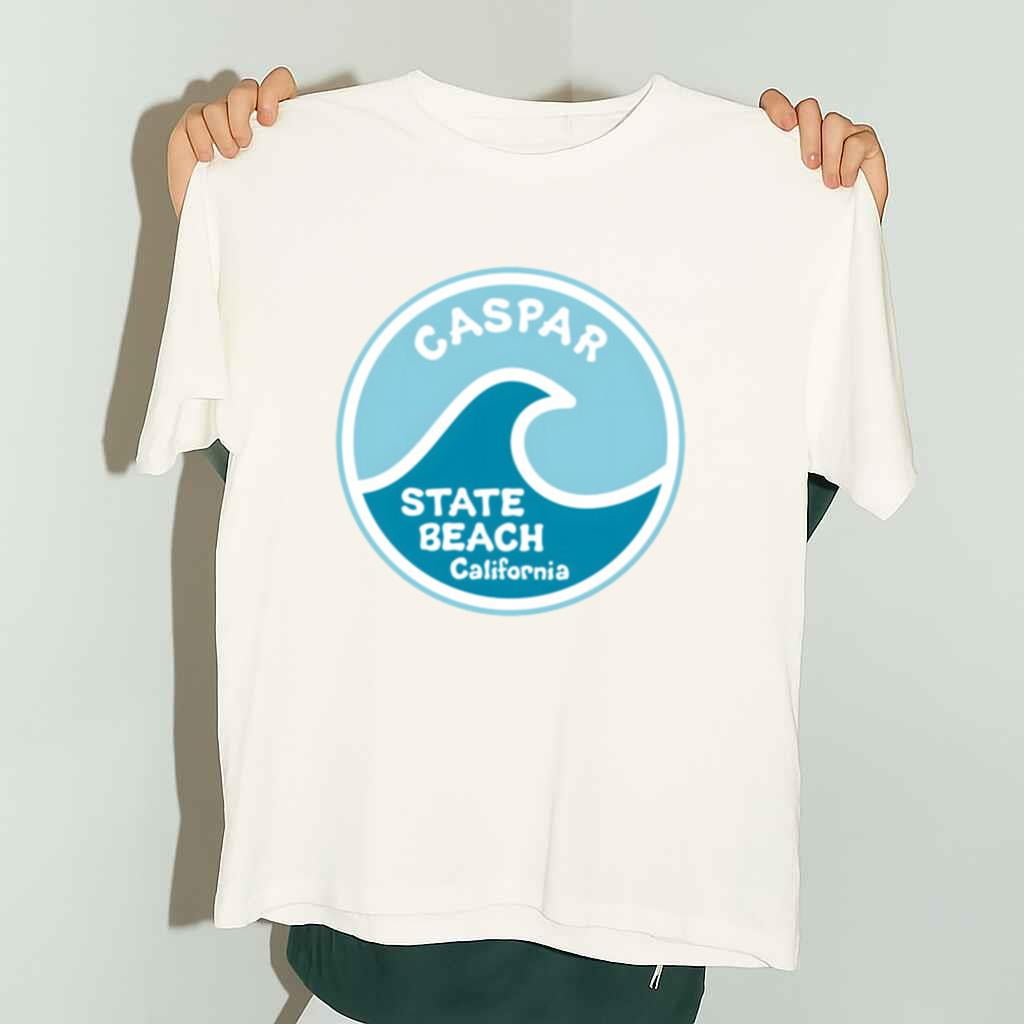 Caspar California State Beach Wave Scenic Outdoor Coastal Unisex T ...