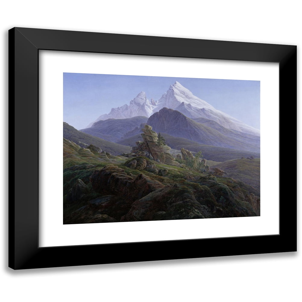 Caspar David Friedrich 18x15 Black Modern Framed Museum Art Print ...