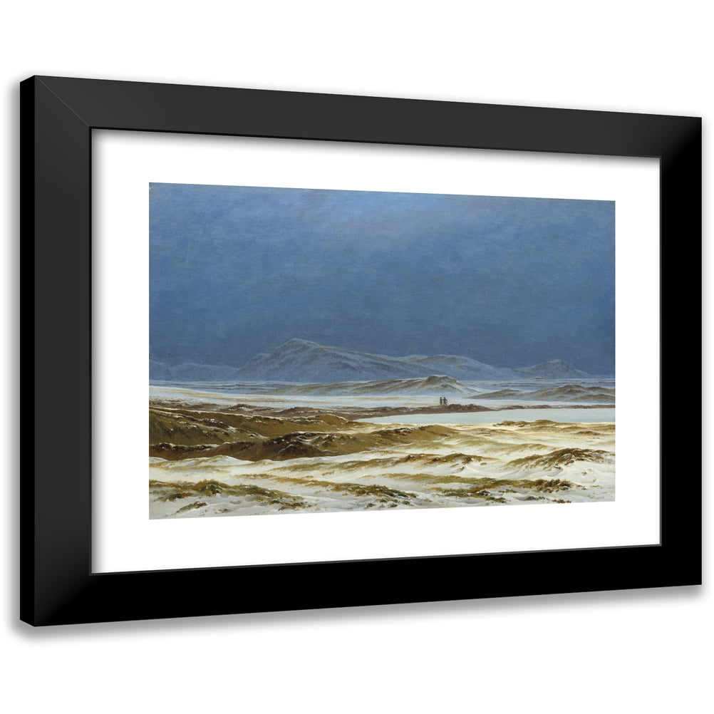 Caspar David Friedrich 24x18 Black Modern Framed Museum Art Print ...