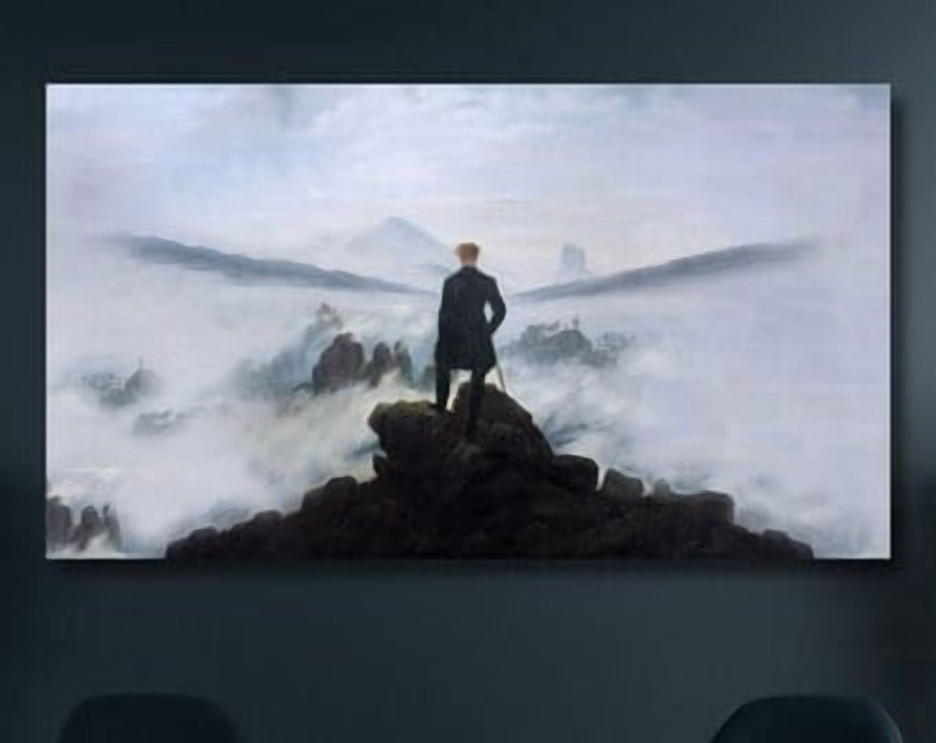 Caspar David Friedrich Poster Vintage Style Wall Decor Physical Poster ...