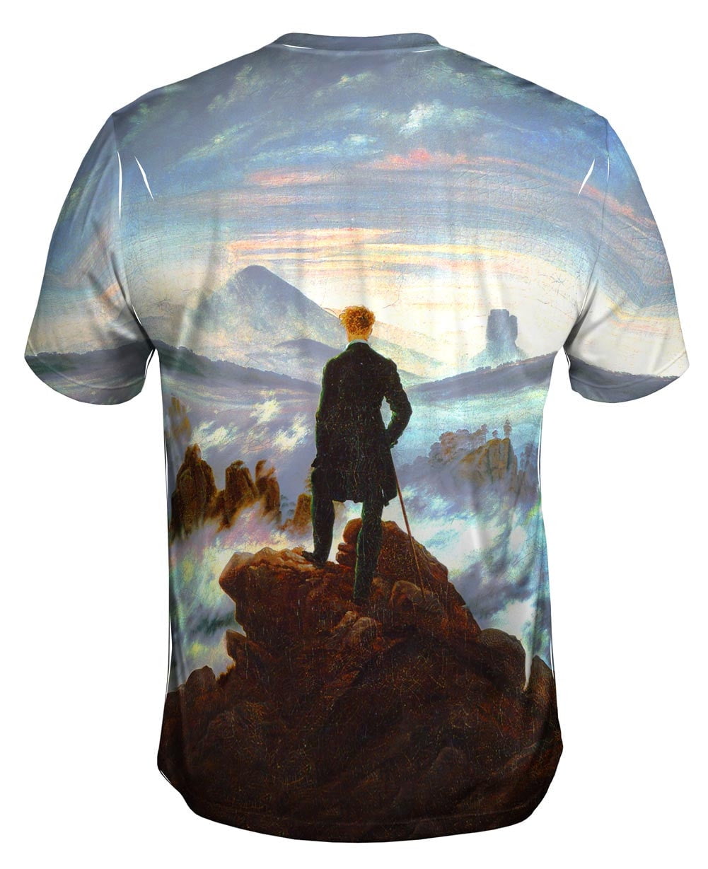 Caspar David Friedrich - Wanderer Above the Sea of Fog 1818 Mens T ...