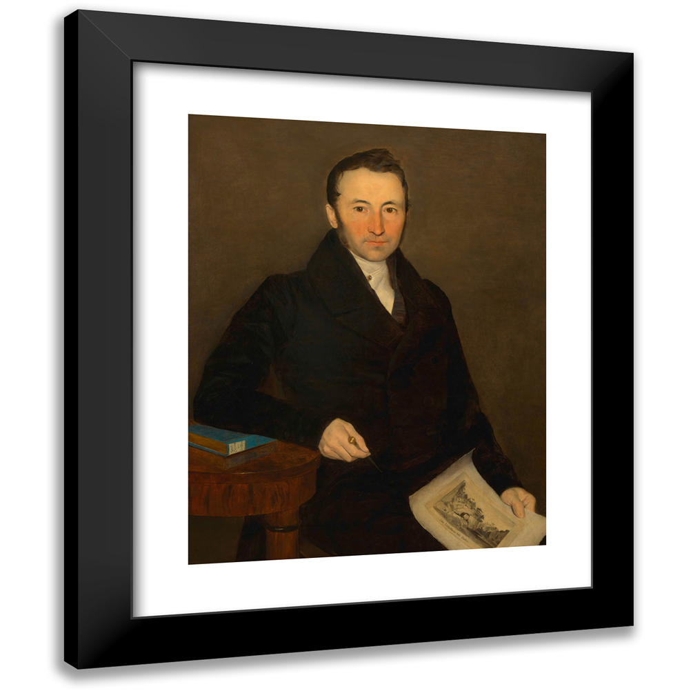 Caspar Jele 12x14 Black Modern Framed Museum Art Print Titled - Josef ...