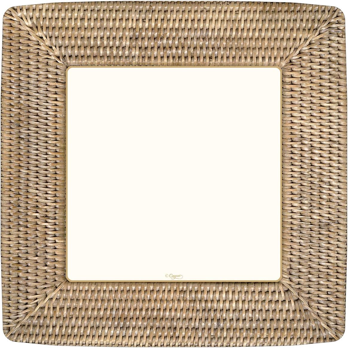 Caspari Paper Plates Disposable Plates for Salad or Dessert Plates 7.25 ...