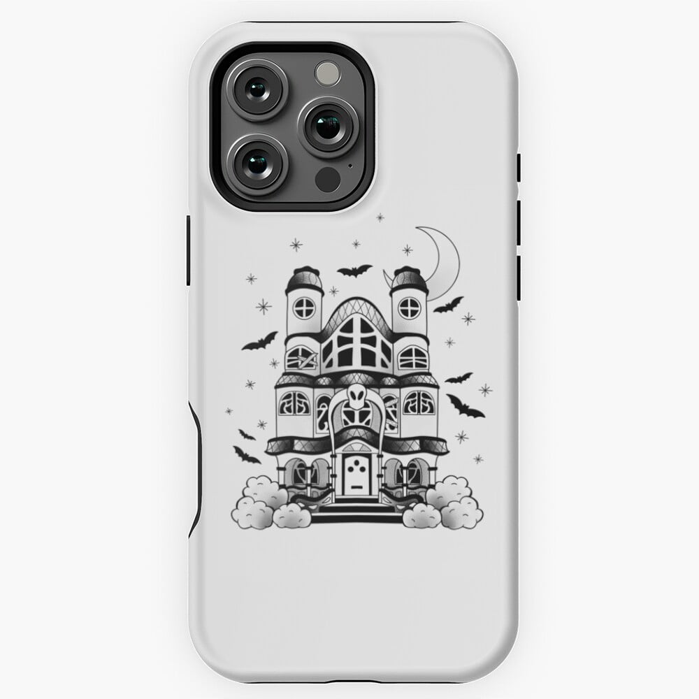Casper Haunted Mansion Art Phone Case for iPhone 16 15 14 13 12 11 Pro ...