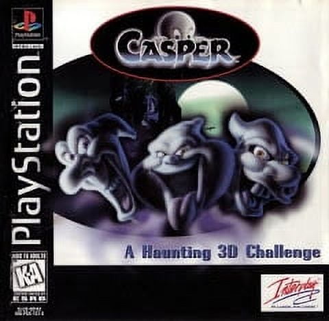 Restored Casper - Playstation PS1 (Game with Case and Artwork ...