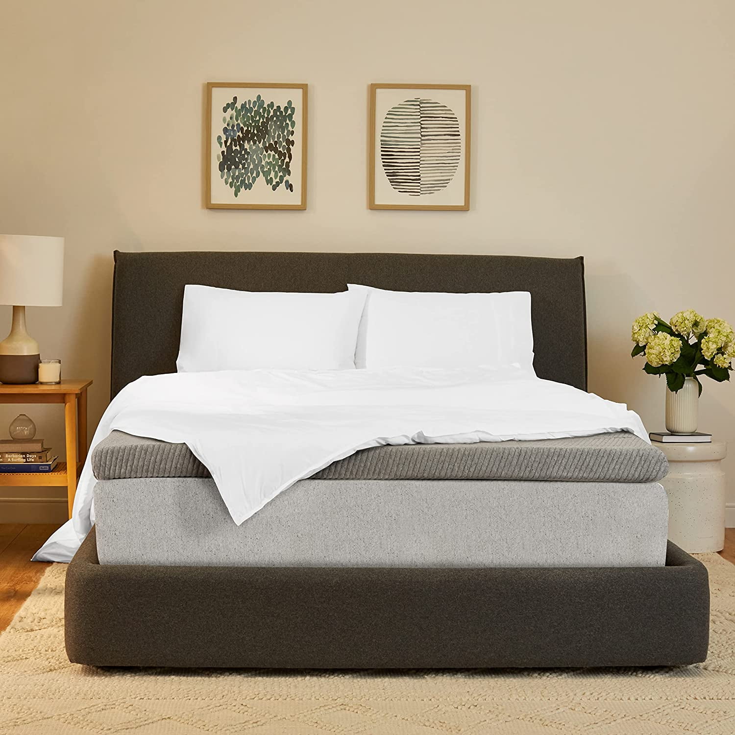 Casper Sleep Comfy Mattress Topper, 3-inch, Full, Gray - Walmart.com
