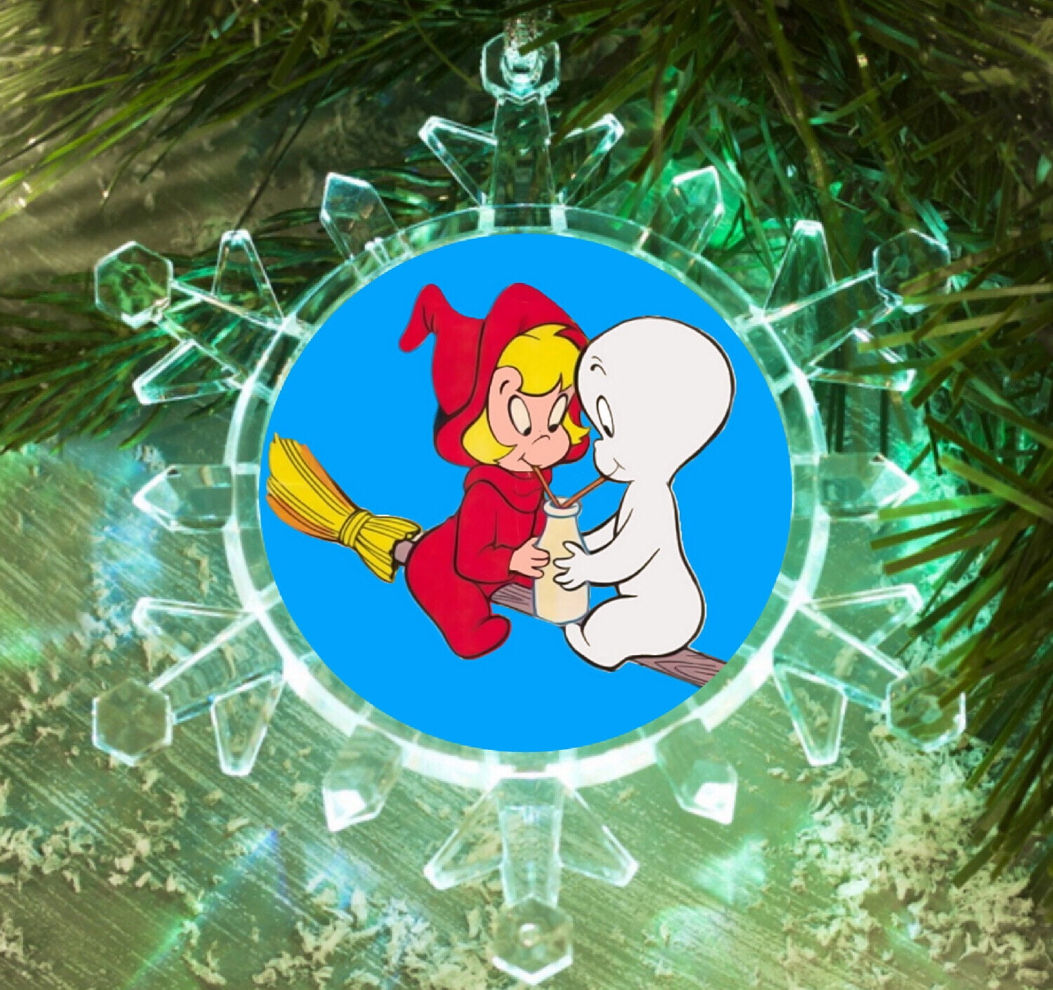 Casper The Friendly Ghost and Wendy Snowflake Lit Holiday Christmas ...