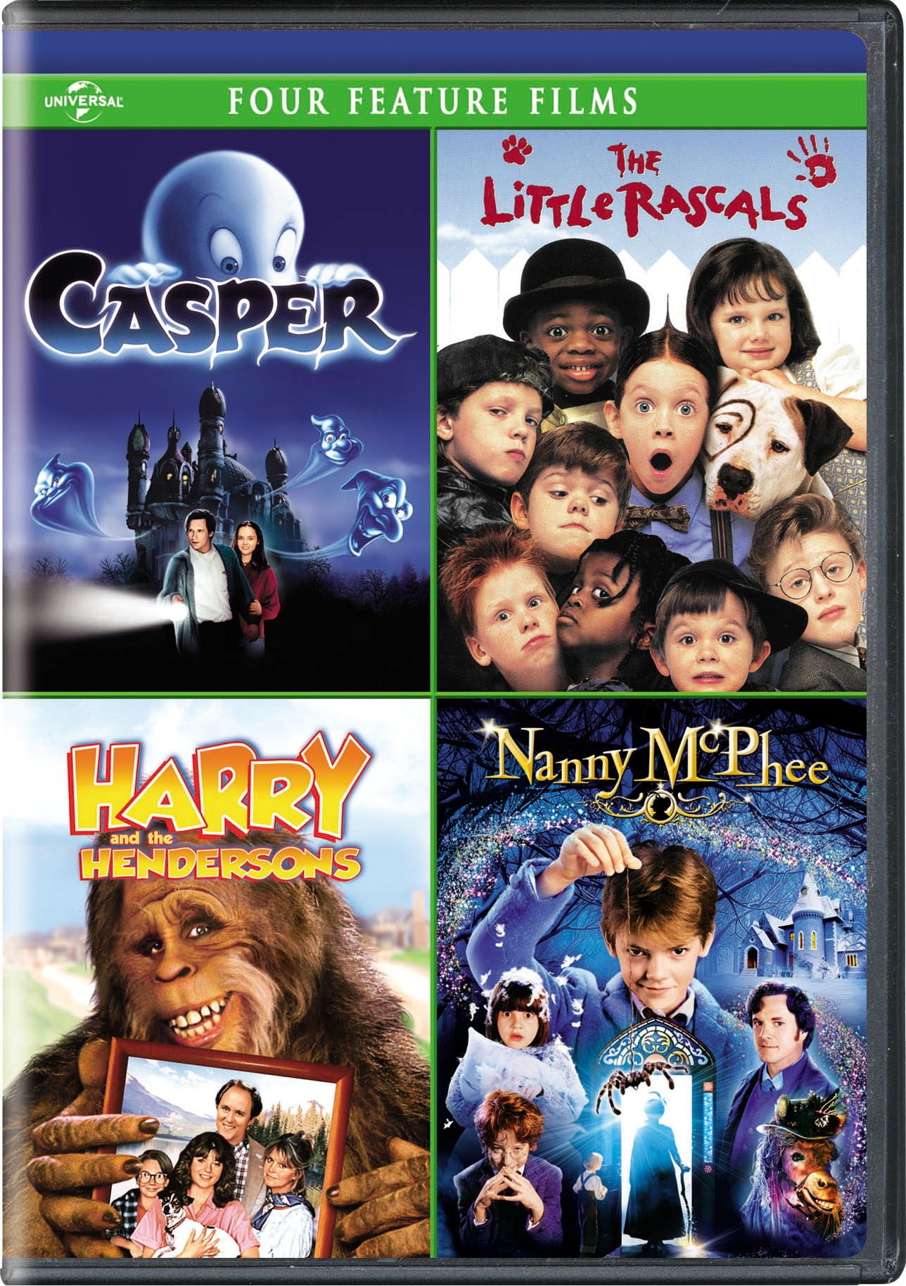 Casper The Little Rascals Harry And The Hendersons Nanny Mcphee Box