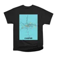 Casper United States Gloria City Map T-Shirt Tee Gift For Him Merch For ...