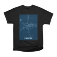 Casper United States Peace City Map T-Shirt Tee Gift For Him Merch For ...