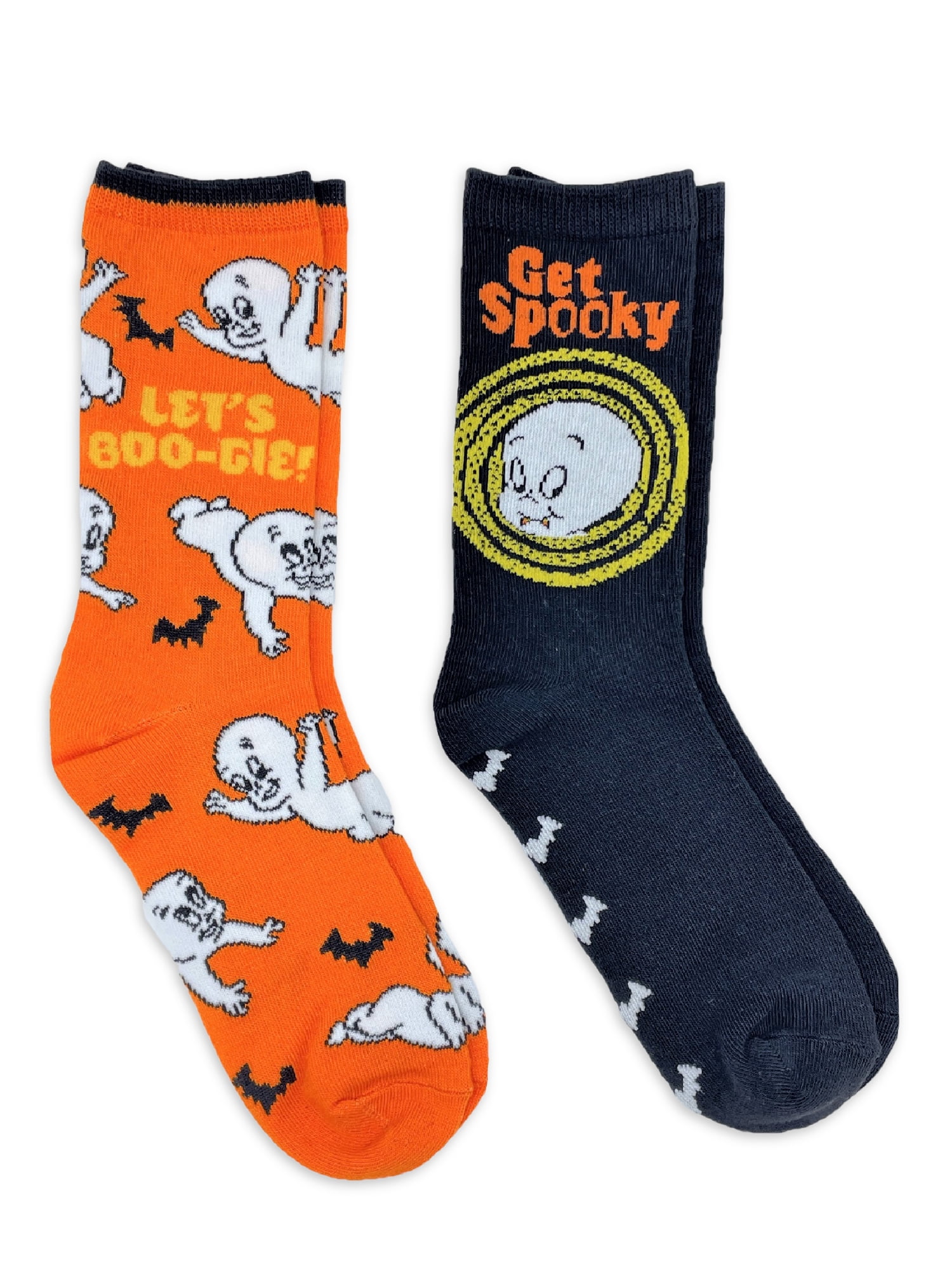 Casper Women's Halloween Crew Socks, 2-Pack, Size 4-10 - Walmart.com