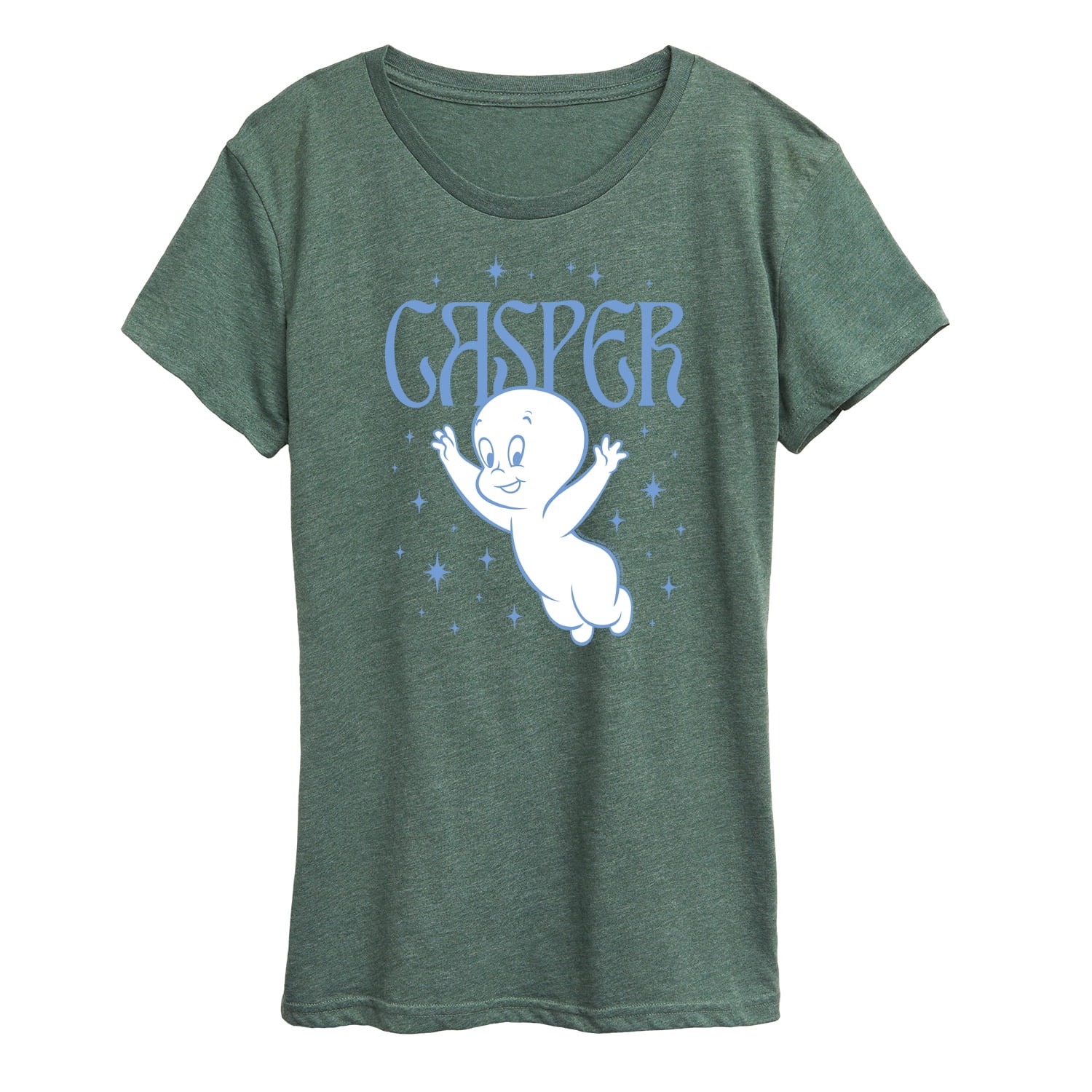 Casper the Friendly Ghost - Casper Flying Stars - Women's Short Sleeve ...