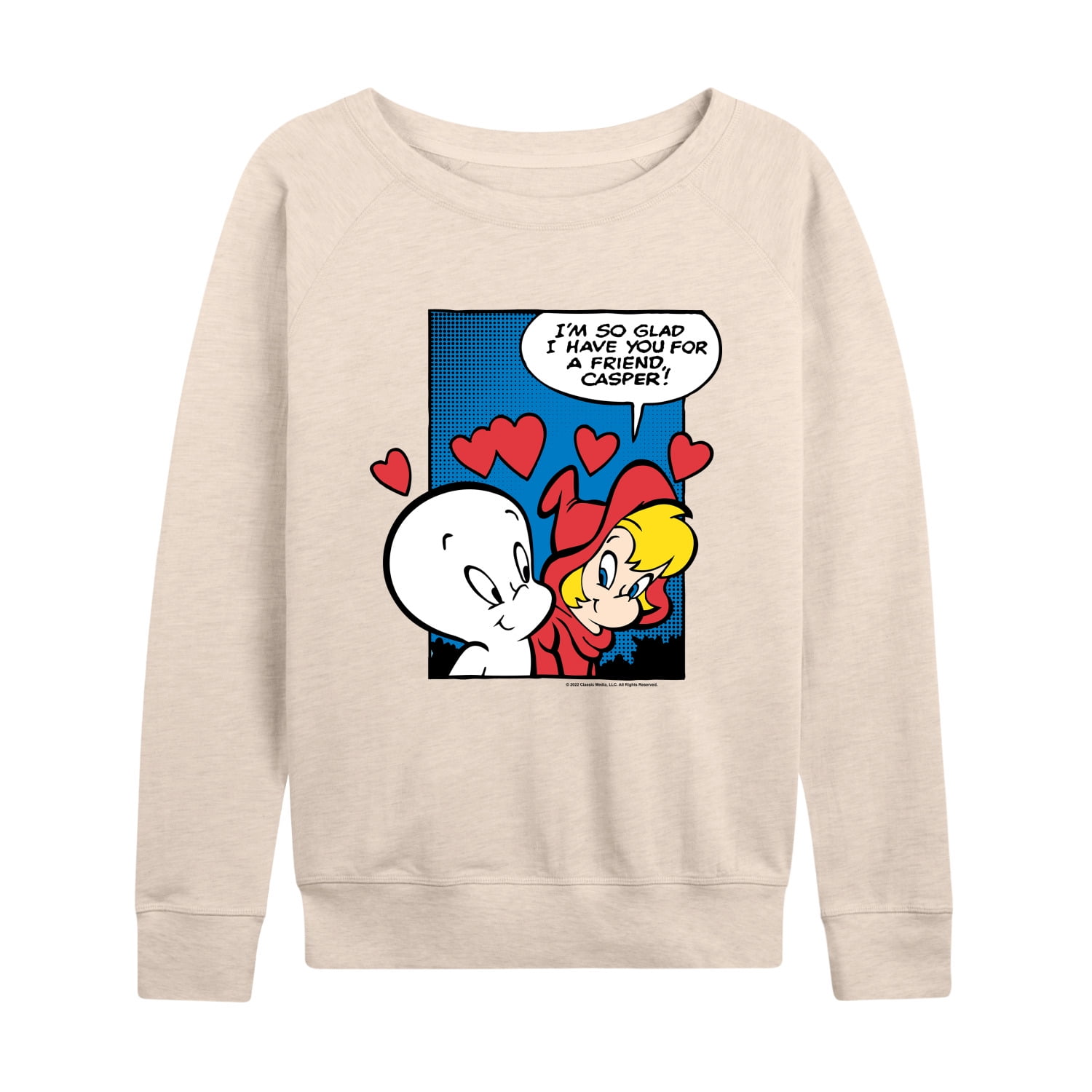 Casper the Friendly Ghost - Casper Wendy Comic Panel - Women's ...