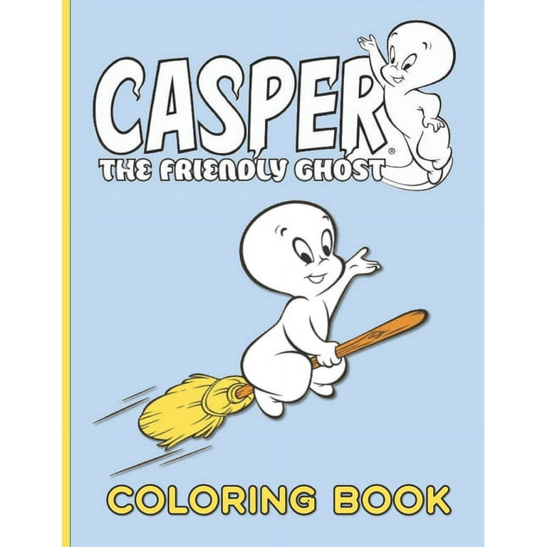 casper coloring pages printable