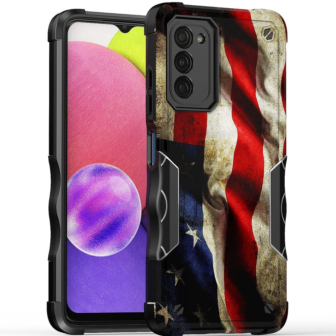 Cass Creations Case Compatible for Samsung Galaxy A03s, Hybrid ...