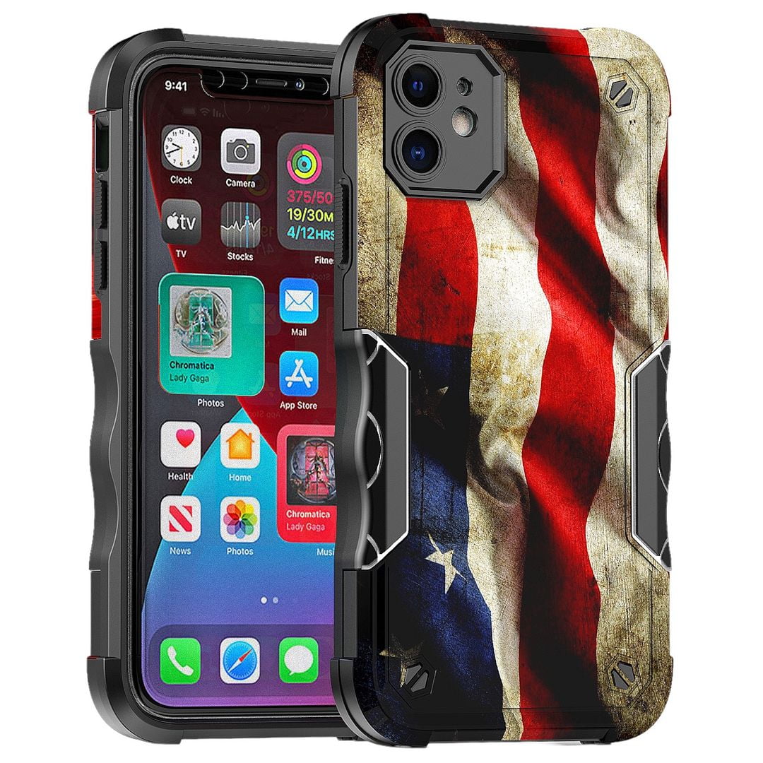 Cass Creations Case Compatible for iPhone 11 (6.1 Inch), Hybrid ...