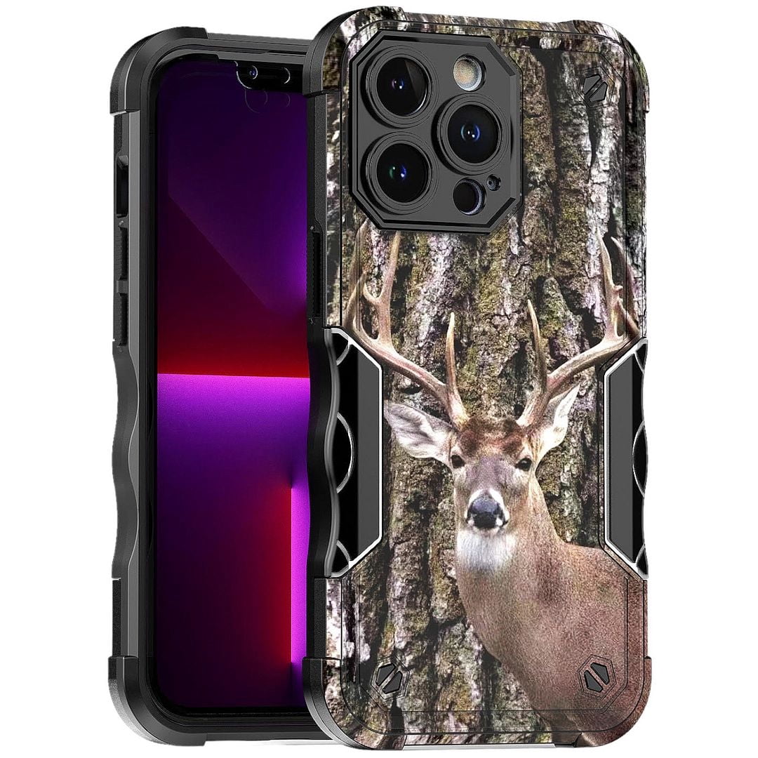 Cass Creations Case Compatible for iPhone 13 Pro Max (6.7 Inch), Hybrid ...