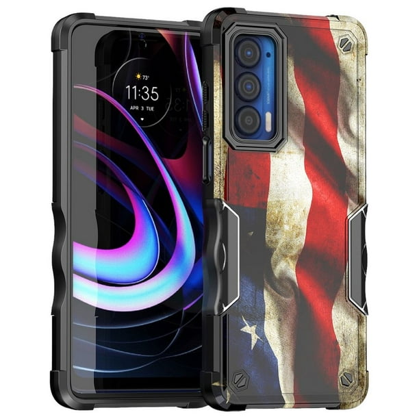 Cass Creations Case Compatible with Motorola Edge 2021 5G UW, Hybrid ...