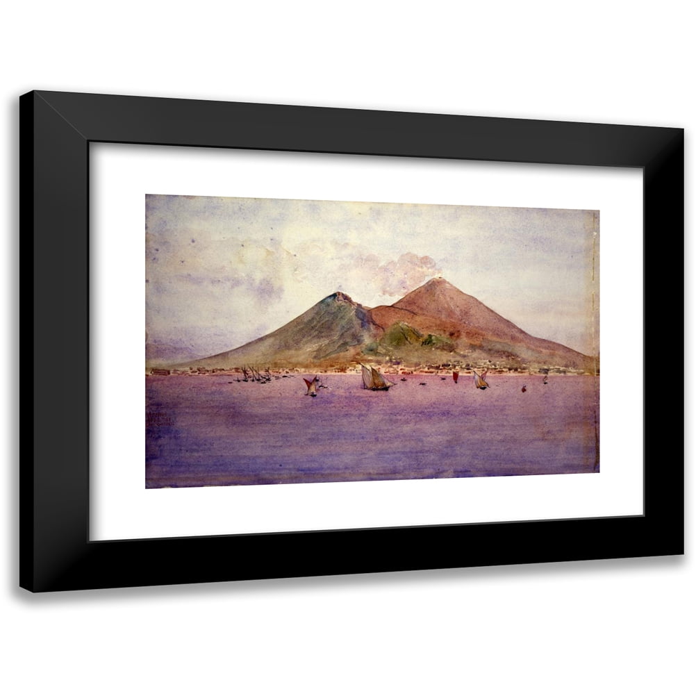 Cass Gilbert 14x11 Black Modern Framed Museum Art Print Titled - Mt ...