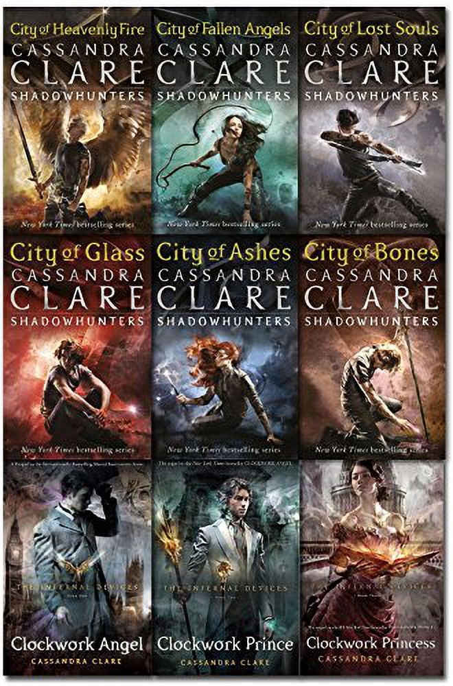 Cassandra Clare Mortal Instruments & Infernal Devices Collection 9 ...