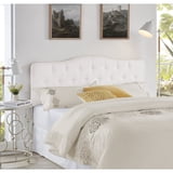 Cassandra Queen Size Bed Headboard, Full Bedroom Padded Headboard ...