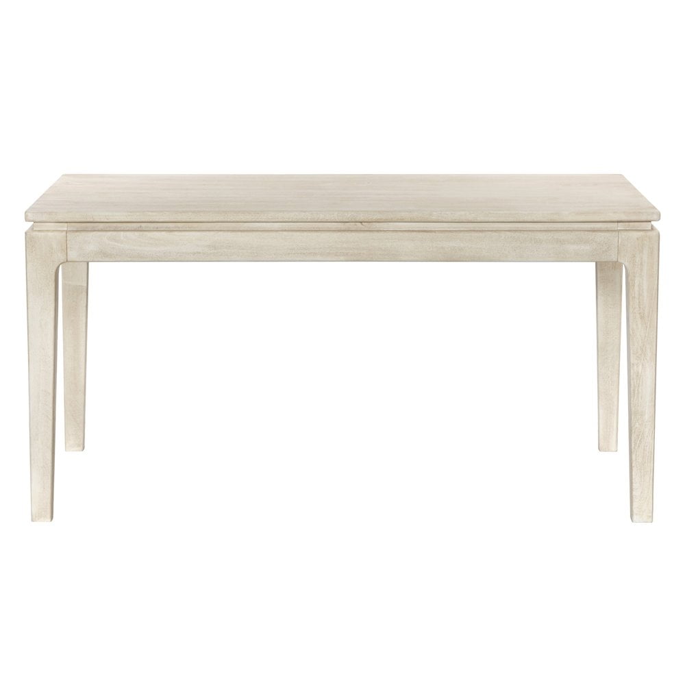 Cassandra Small Rectangular Dining Table in Modern Stone Natural Solid ...