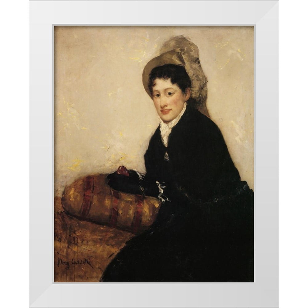 Cassatt, Mary 12x14 White Modern Wood Framed Museum Art Print Titled ...