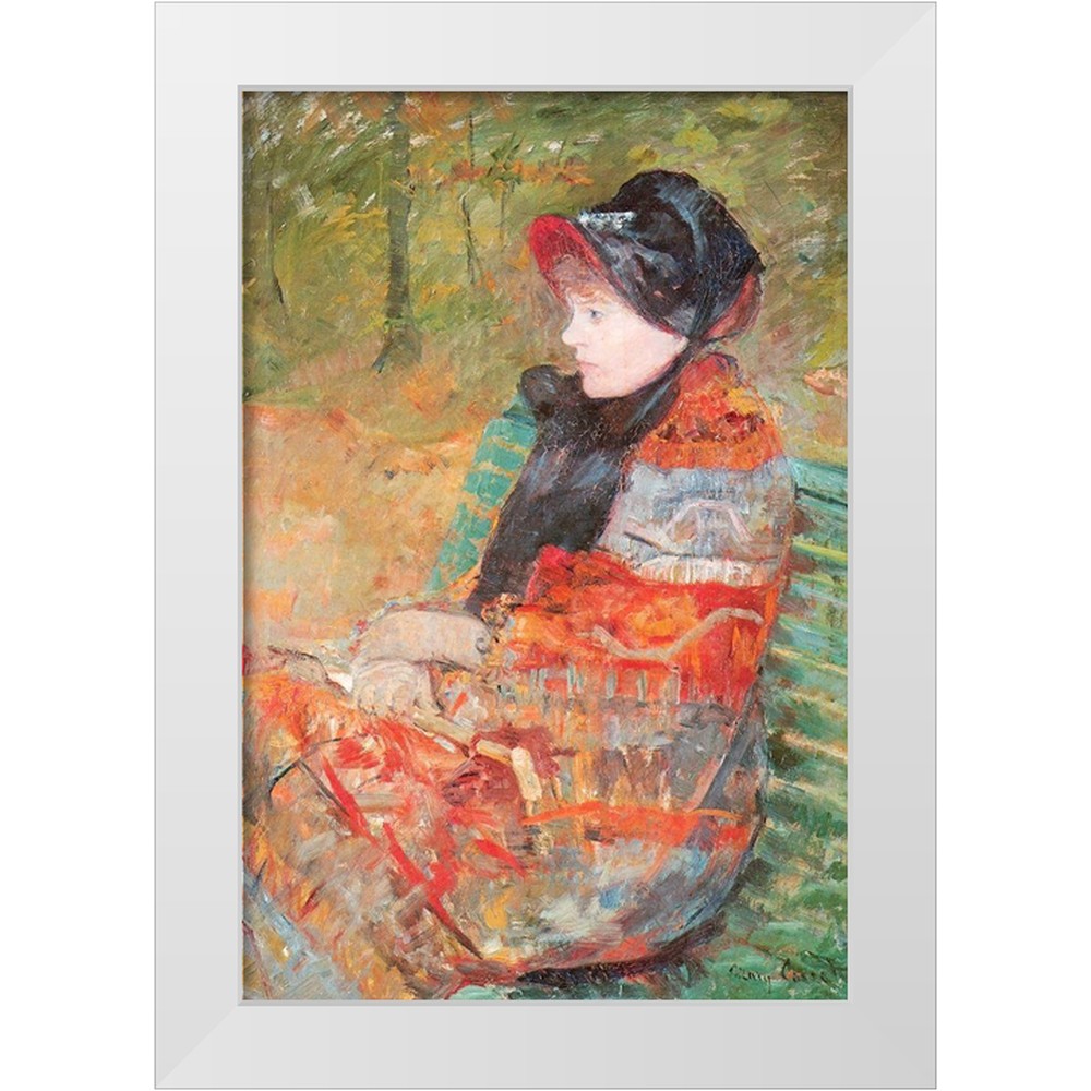 Cassatt, Mary 17x24 White Modern Wood Framed Museum Art Print Titled ...