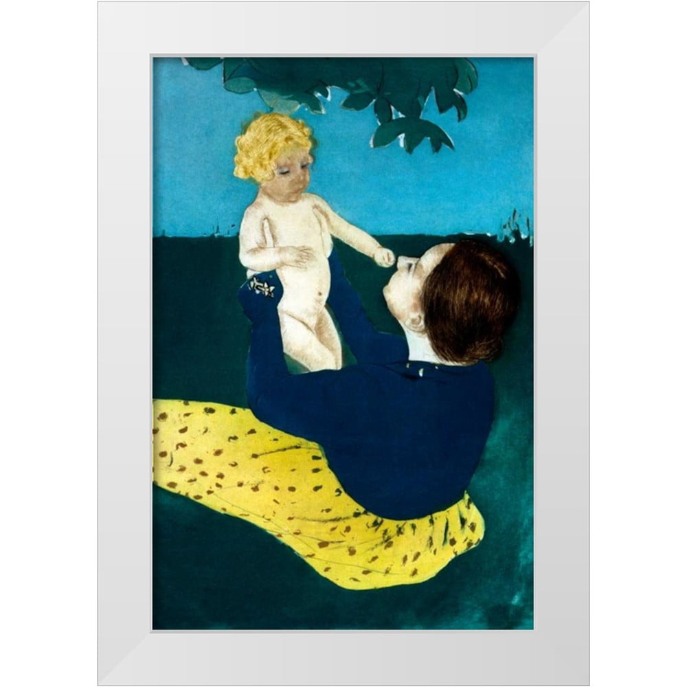 Cassatt, Mary 17x24 White Modern Wood Framed Museum Art Print Titled ...