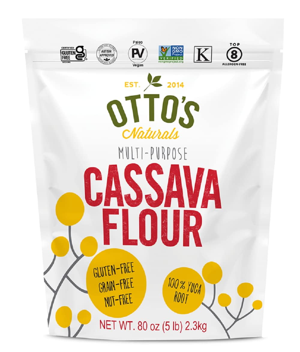Cassava Flour, Gluten-Free And Grain-Free Flour For Baking, Certified ...