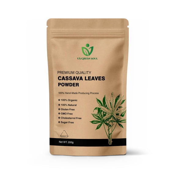 Cassava Leaf Powder - RRF12 100% Pure, Organic Dried Leaf Powder for ...