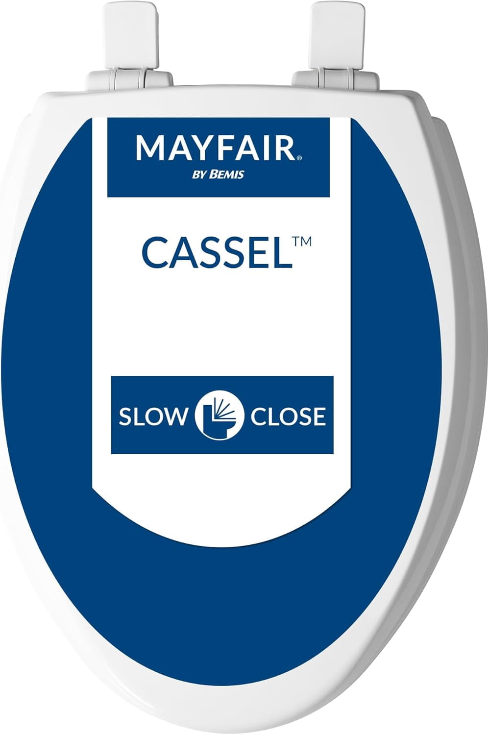Cassel Slow Close Toilet Seat, Easy Clean, Non Slip Premium Wood ...