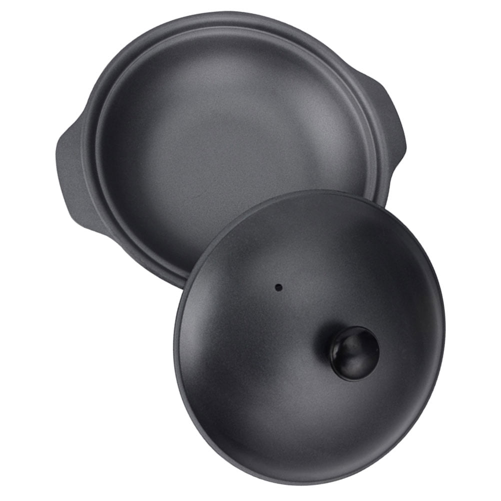 Casserole Braised Cooking Pot Non Stick Skillet with Lid Ceramic ...
