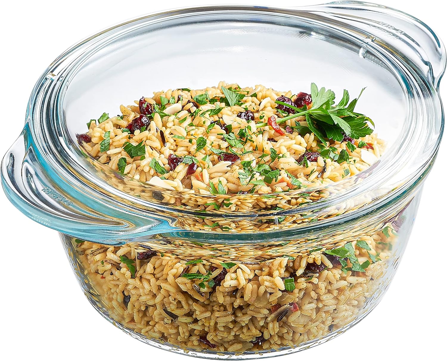 Casserole Dish with Lid, Glass Casserole Dish, Holds 96 Oz (3 Quarts ...