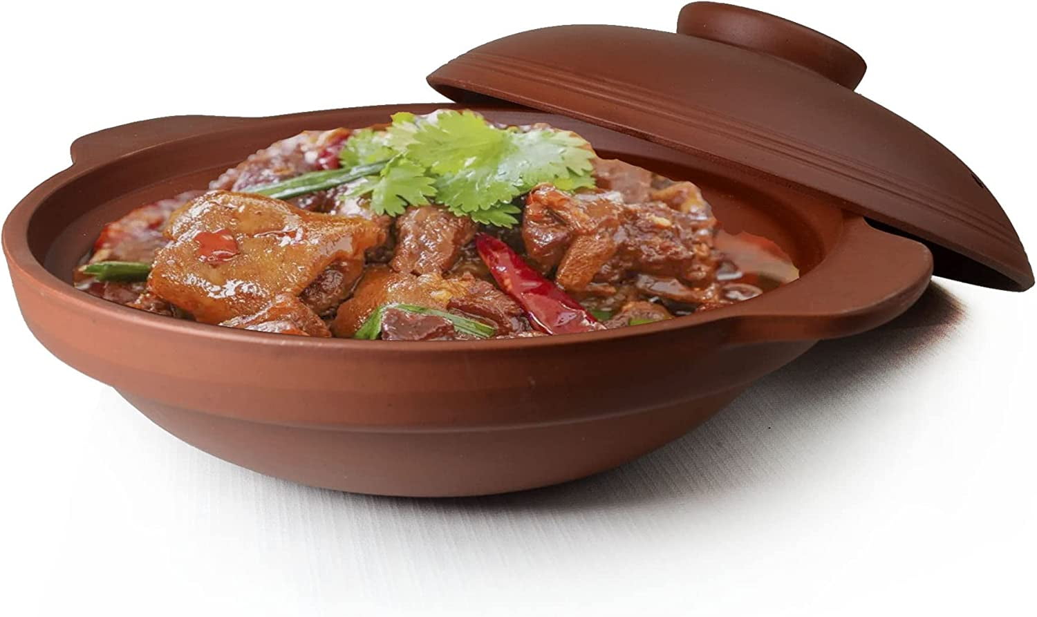 Walmart Yixing Clay Casserole Pot, 40oz, for Cooking Dolsot Bibimbap ...