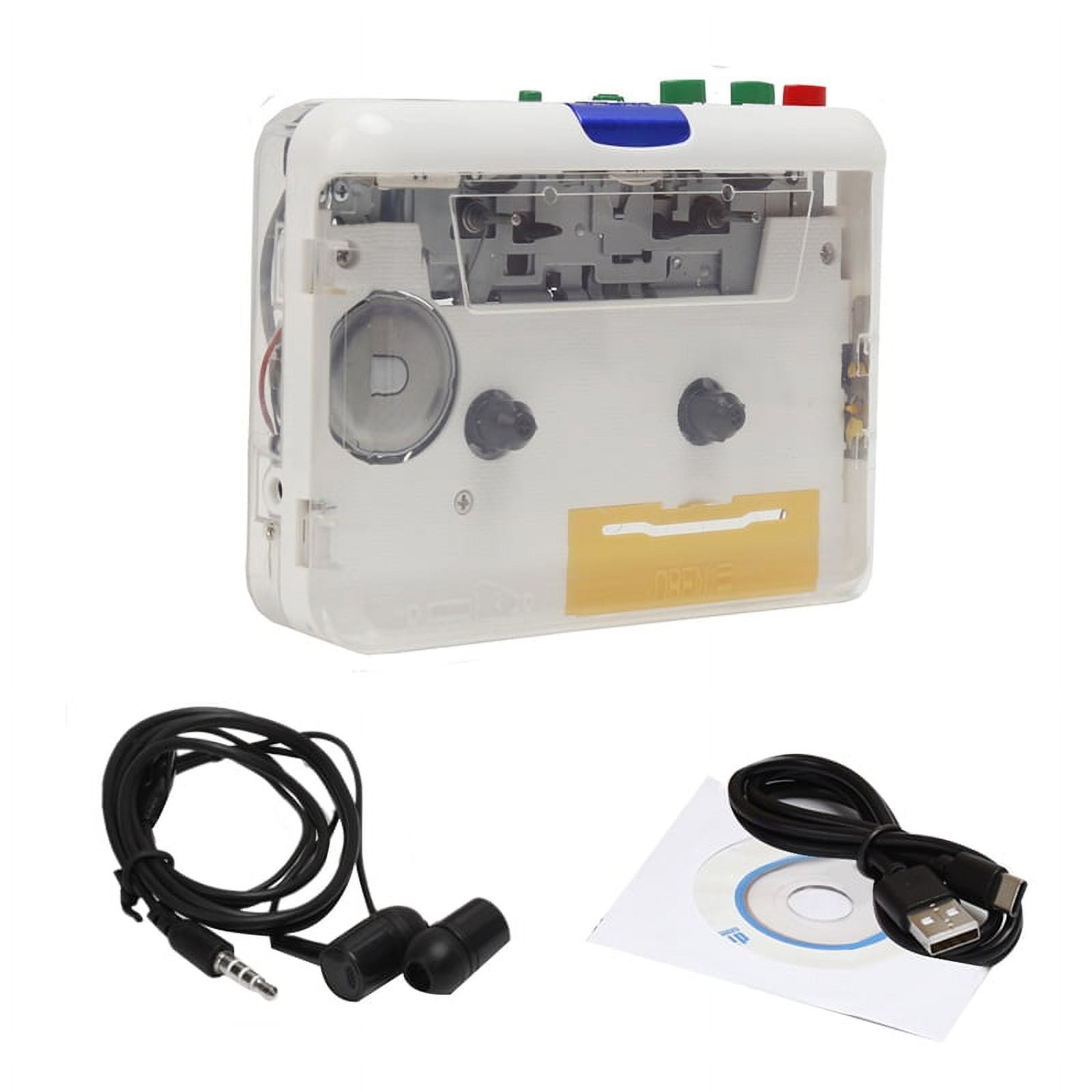 Cassette Player MP3/CD Audio Auto Reverse USB Cassette Tape Player ...