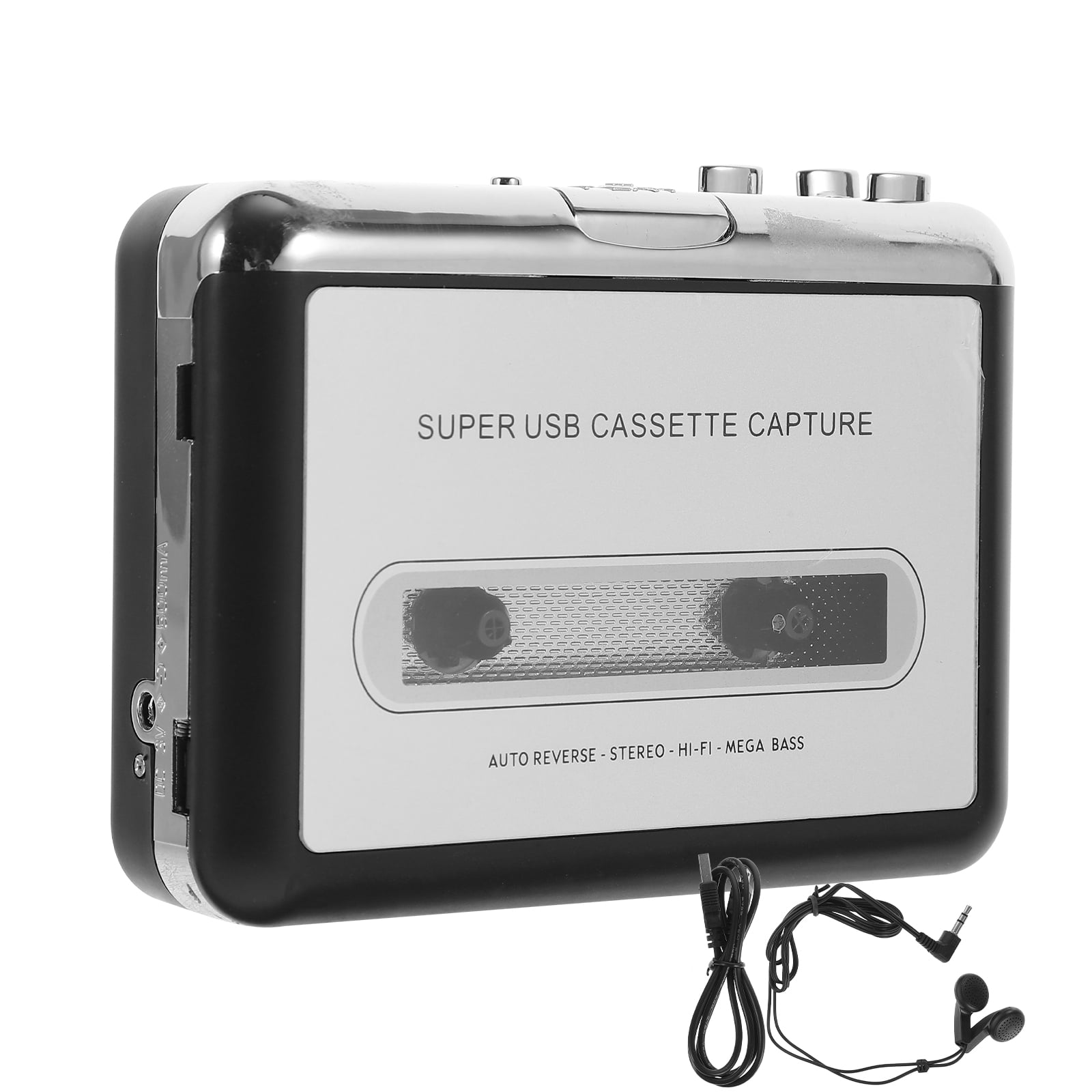 Cassette Player Tape to MP3 Converter USB Cassette Tape Capture ...