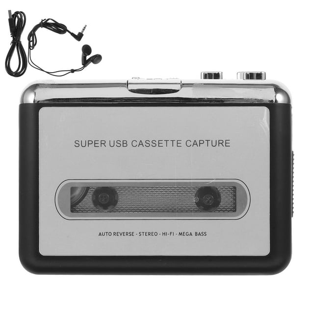 Cassette Player Tape to MP3 Converter USB Cassette Tape Capture ...