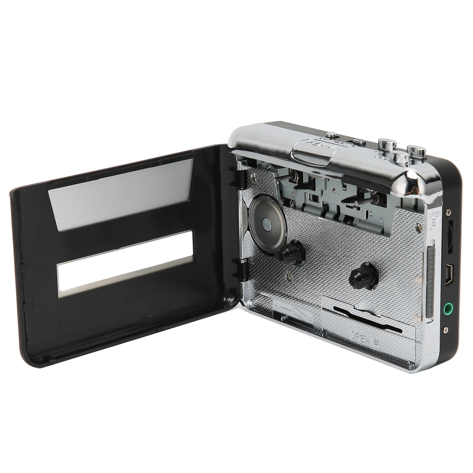 Cassette Player, USB Cassette Tape Player Clear ABS For PCs - Walmart.com