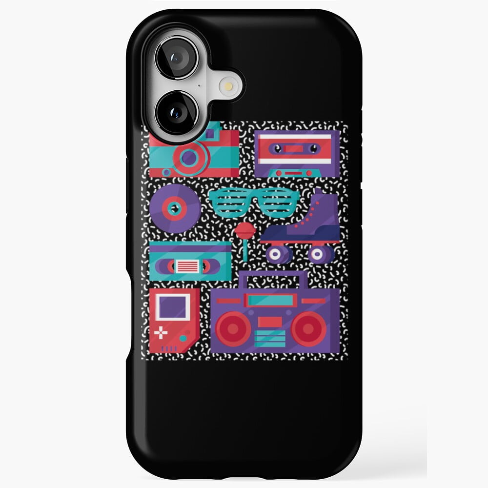 Cassette Skate Roller 80s 90s Retro Nostalgia Tough Phone Case 11 12 13 ...
