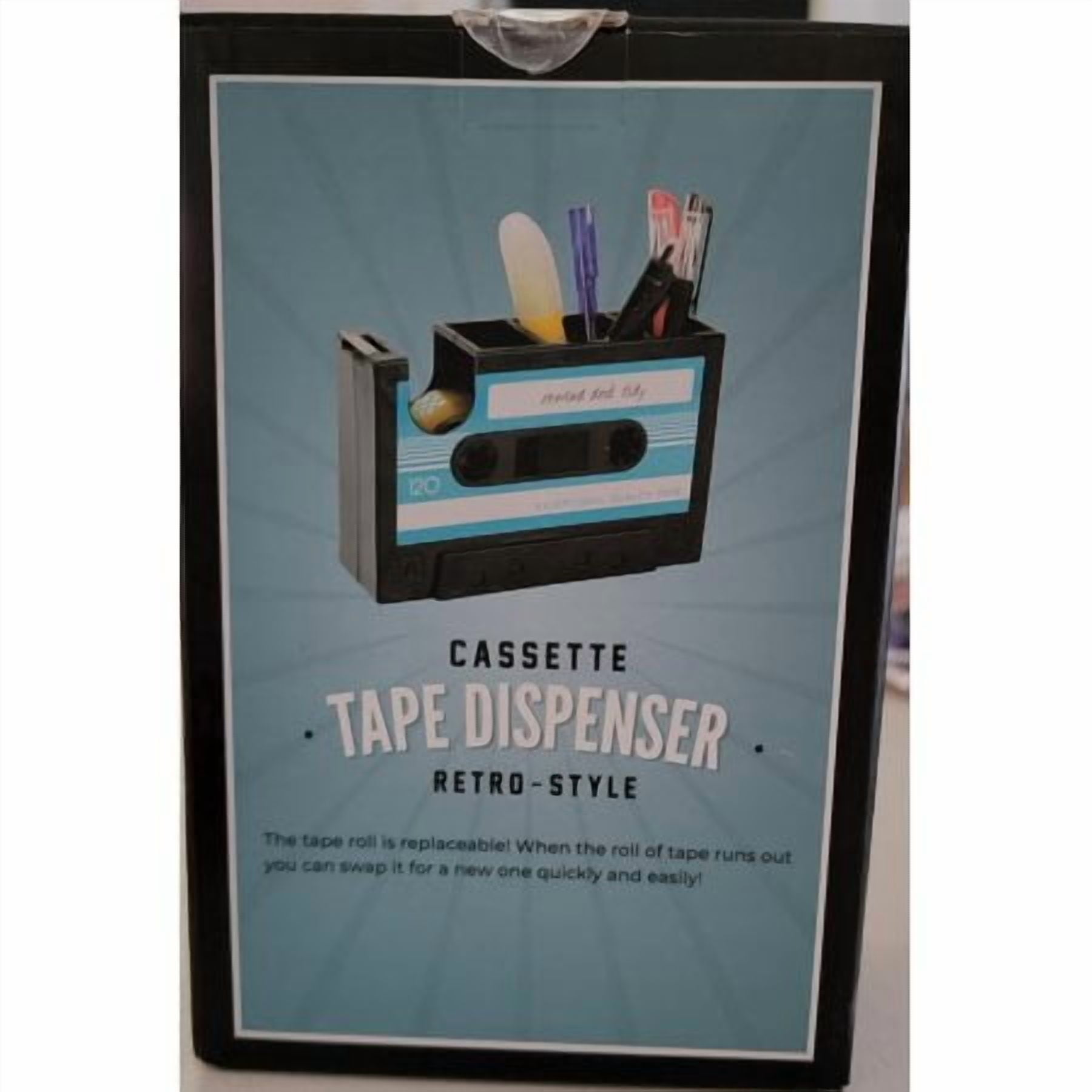 Cassette Tape Dispenser Retro-Style - Walmart.com