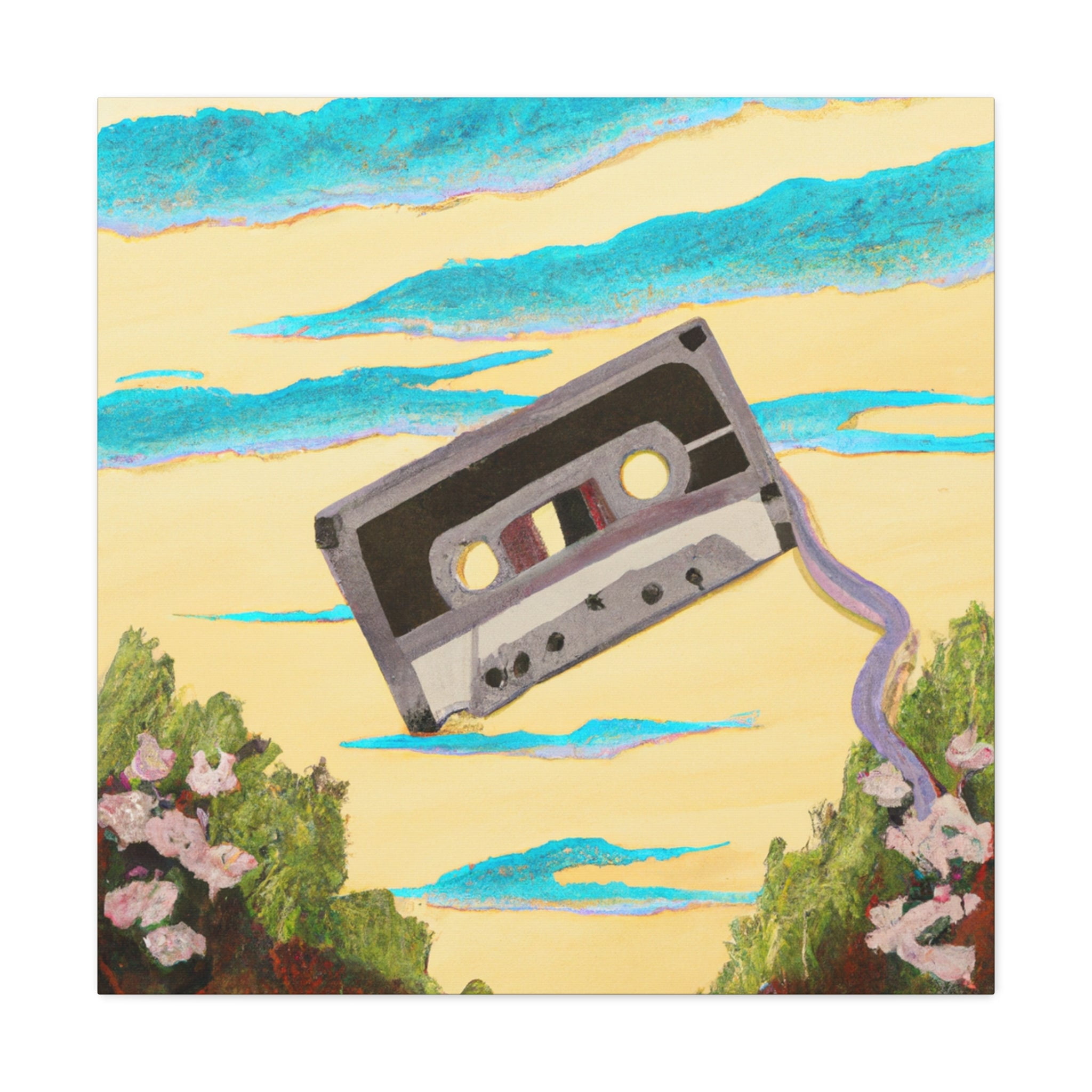 "Cassette Tape Splendor" - Canvas - Walmart.com