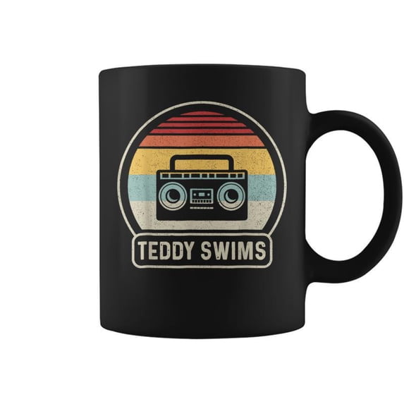 Cassette Tape Teddy Swims 90S Music Retro Sunset Coffee Mugs - Walmart.com