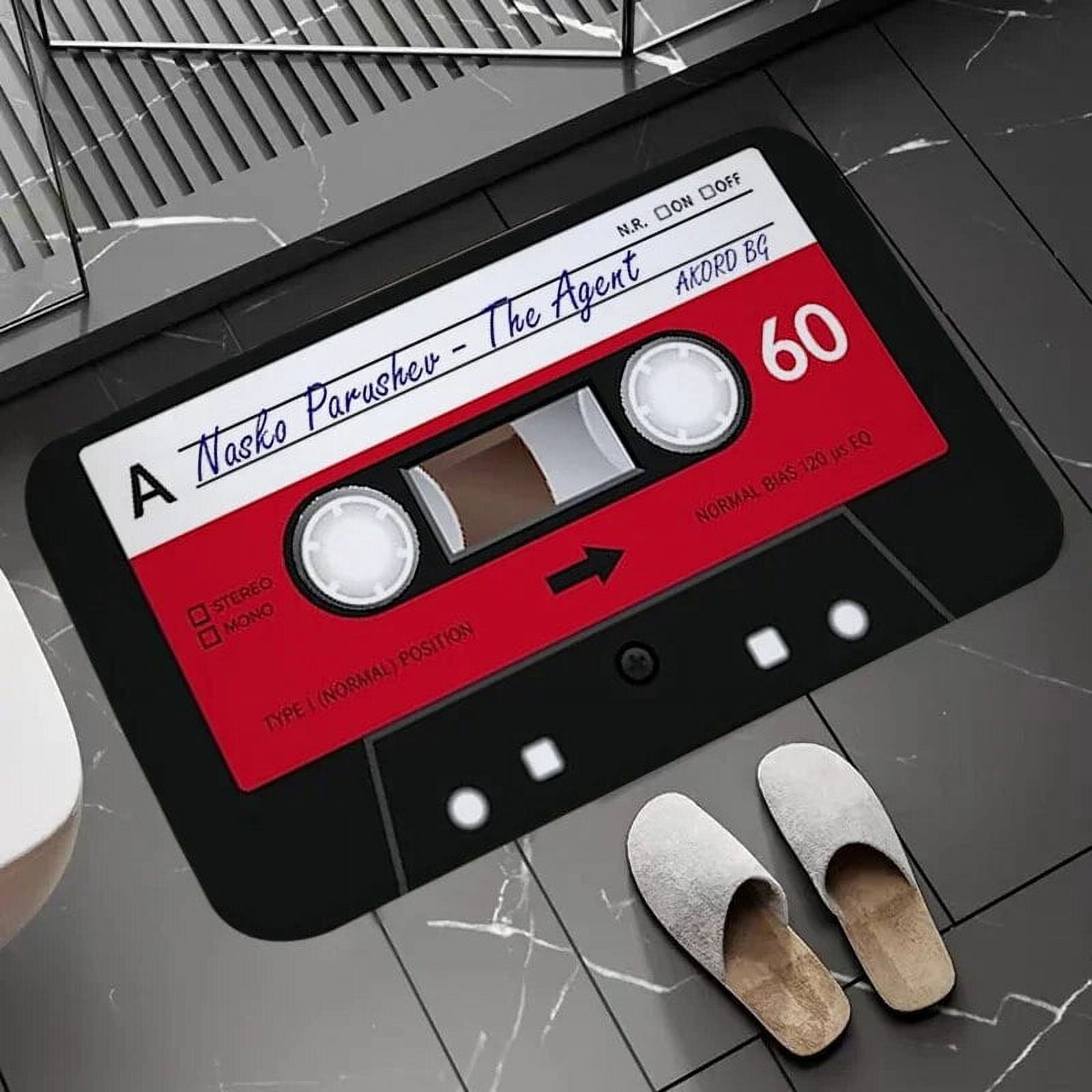 Cassette Tape Welcome Home Decor Long Corridor Carpet Entrance Doormat ...