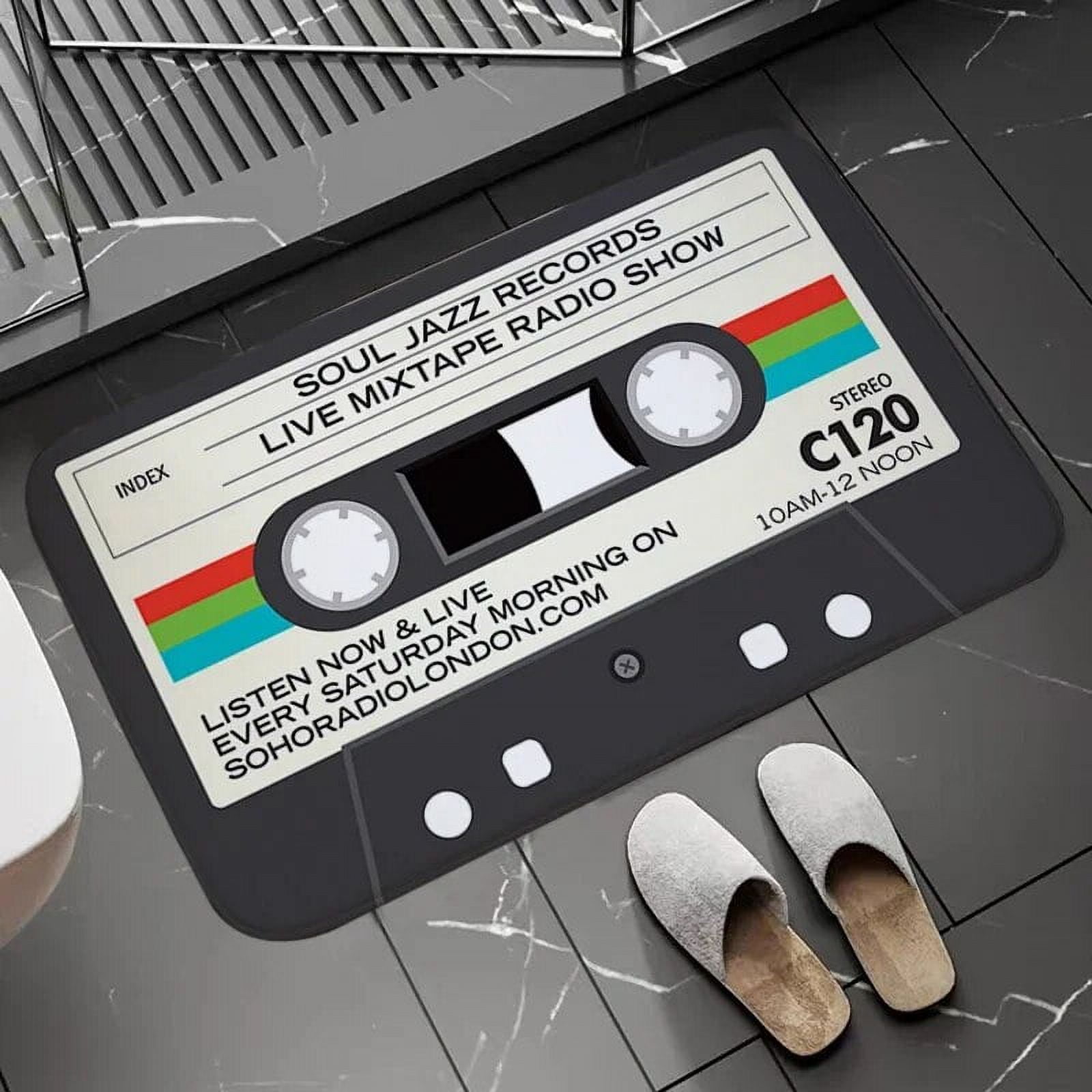 Cassette Tape Welcome Home Decor Long Corridor Carpet Entrance Doormat ...