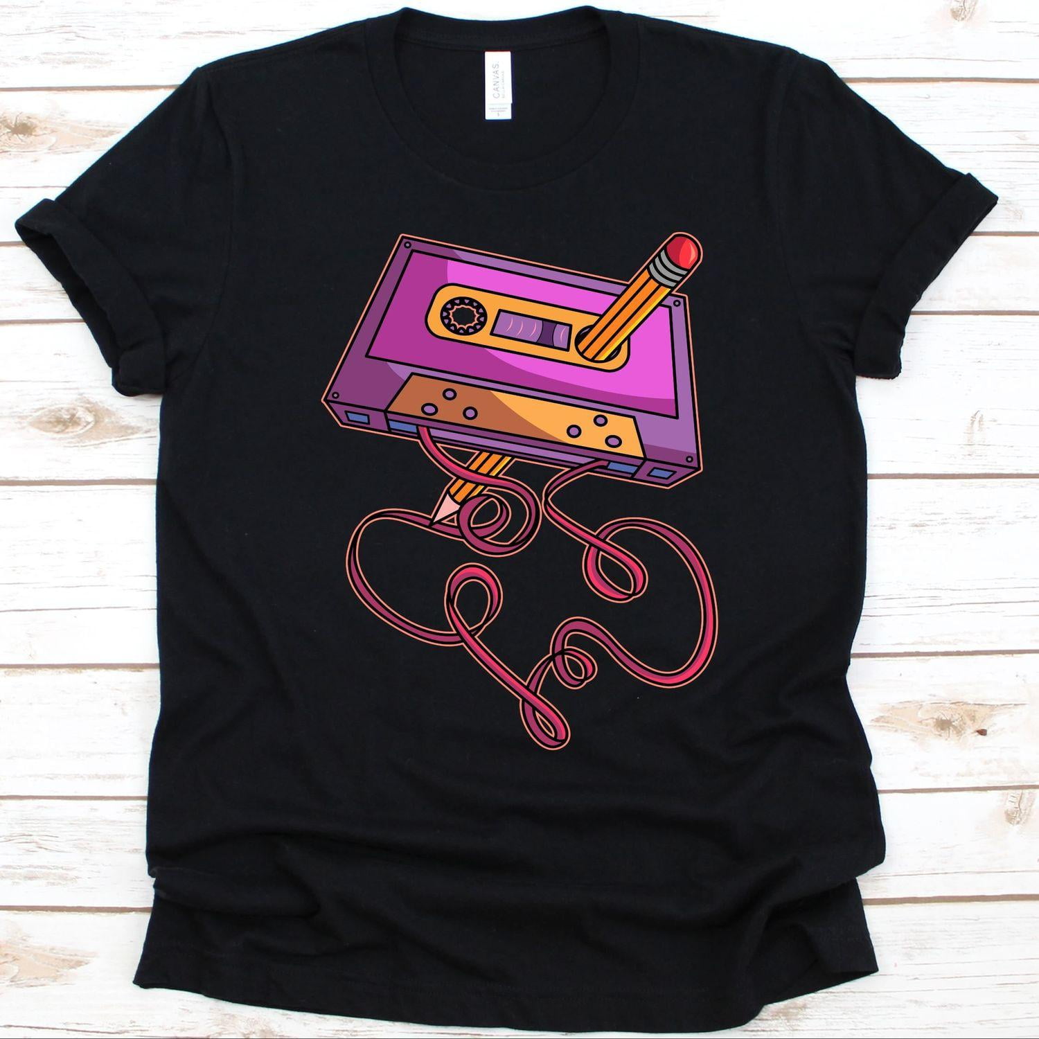 Cassette Tapes Shirt, Eighties Mix T-Shirt, 80's Gift, Throwback Music ...