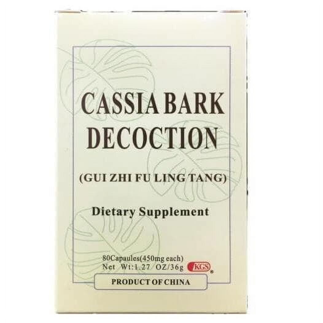 Cassia Bark Decoction (Gui Zhi Fu Ling Tang) 450mg (80 Capsules ...