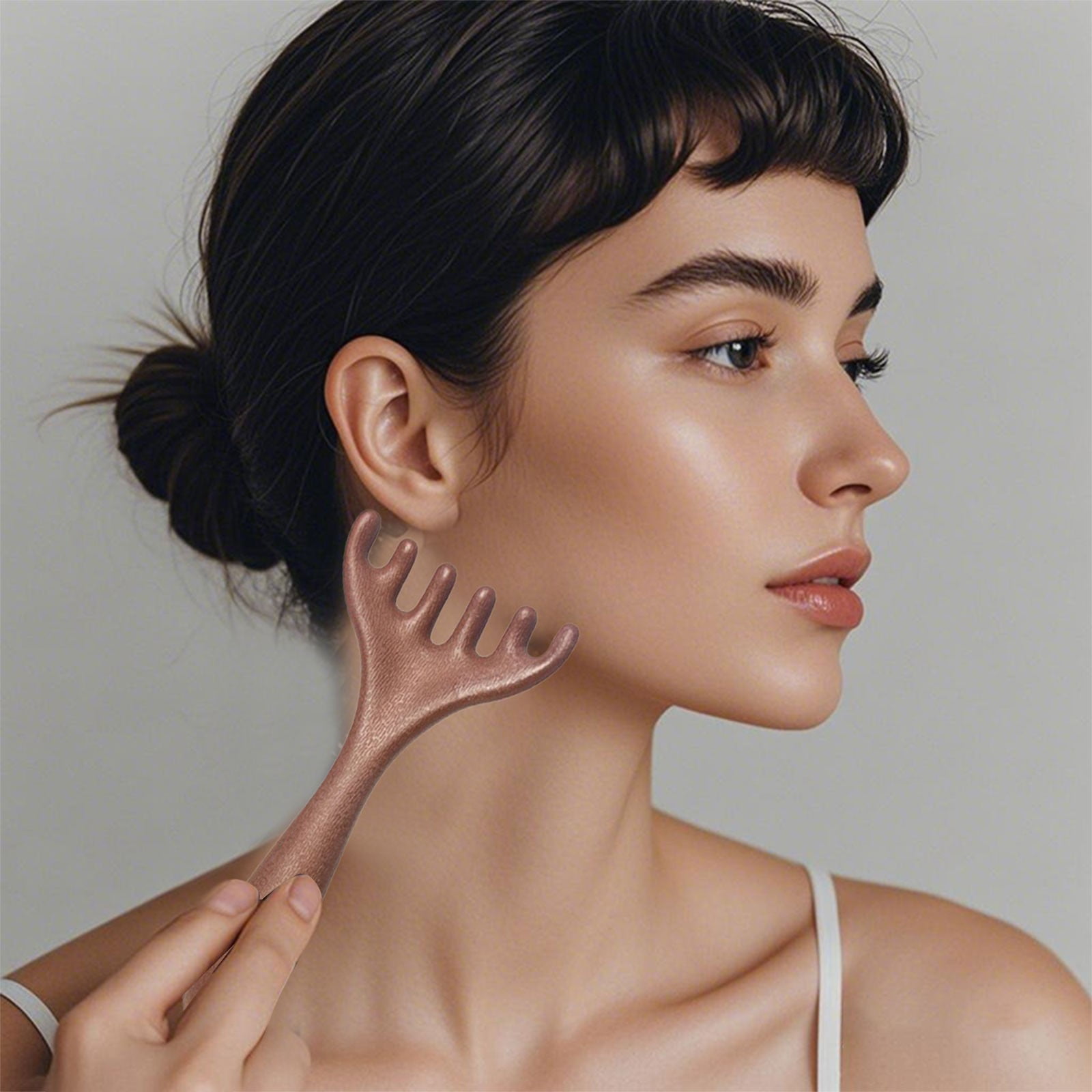 Cassia Pearl Six-Claw Meridian Massage Comb, 2025 Upgrade Manual Hair ...