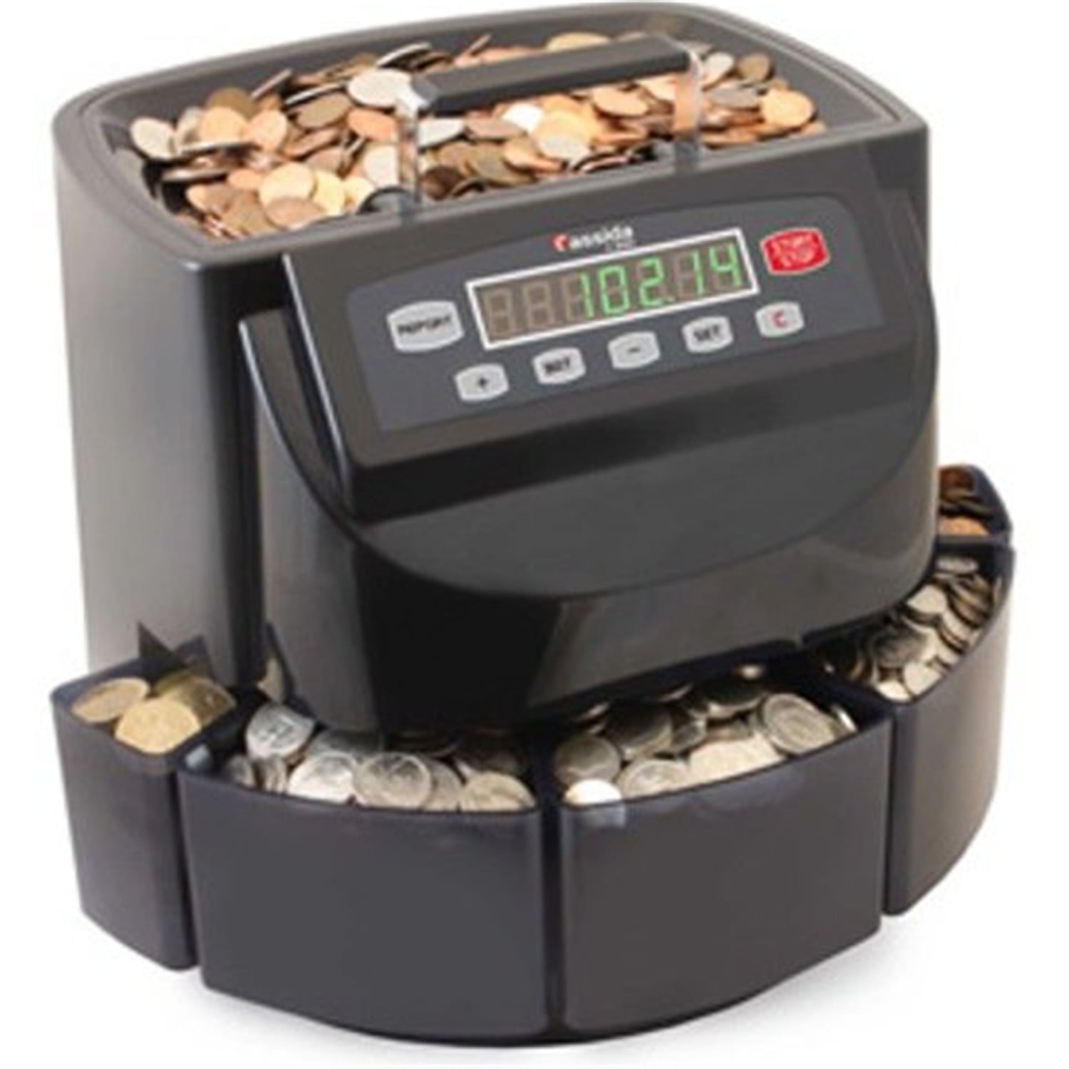 Cassida C200 CAD Coin Sorter, Wrapper, and Counter - Walmart.com