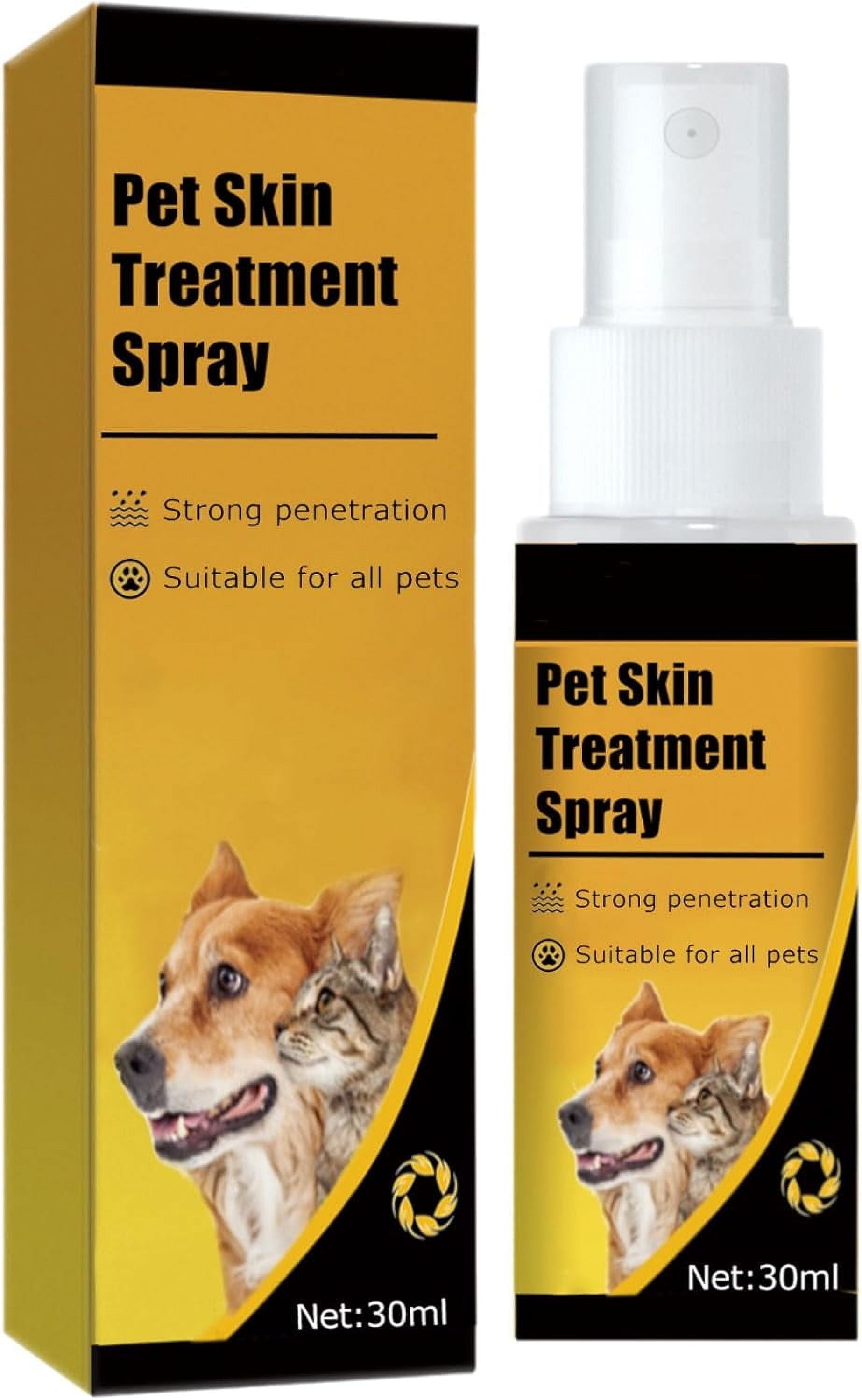 Cassiel Pet-Pet Skin Sprays for Dogs & Cats, Pet Skin Treatment Spray ...